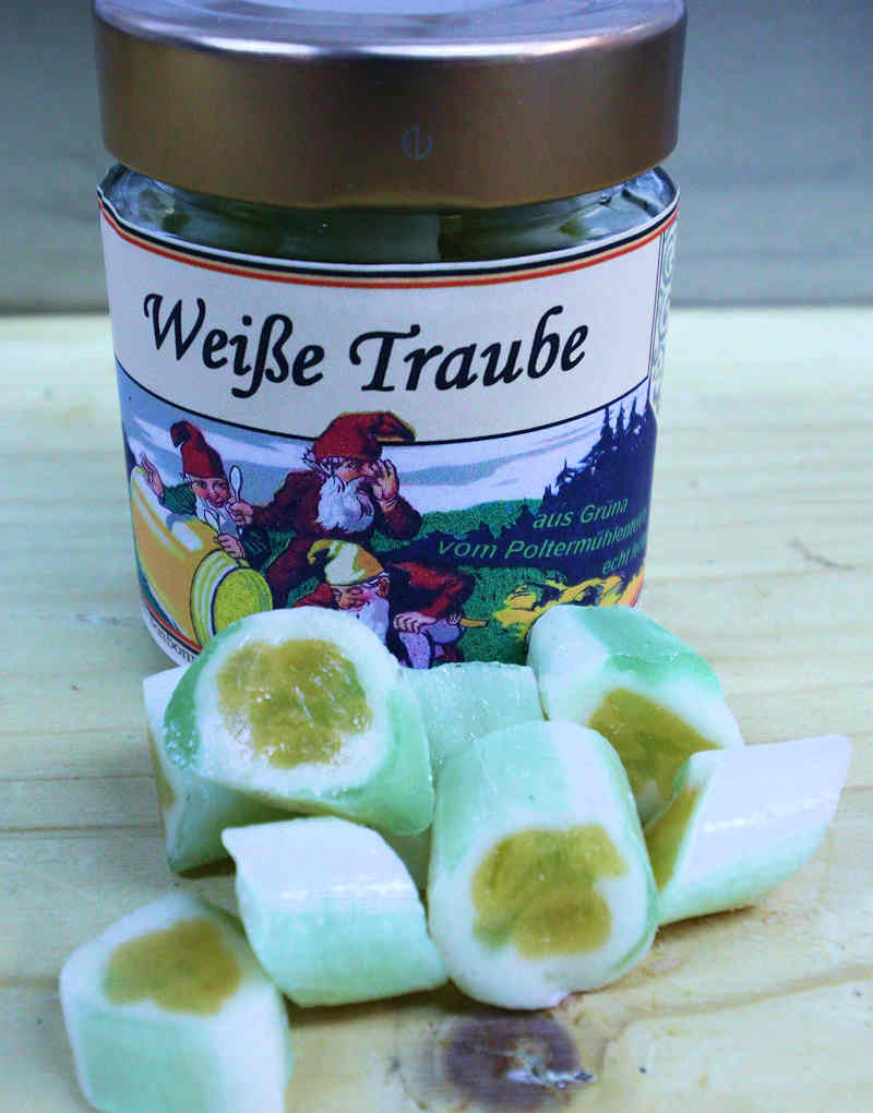 Weiße Traube Bonbons